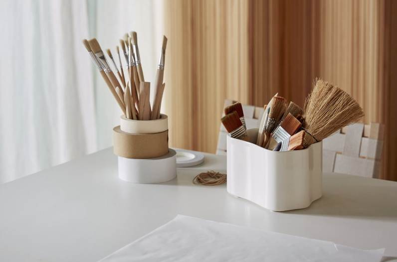 Artek | Riihitie Plant Pot, Shape B, Small White