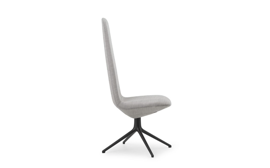 Normann-Copenhagen | Off Chair High 4L Black Aluminum, Remix