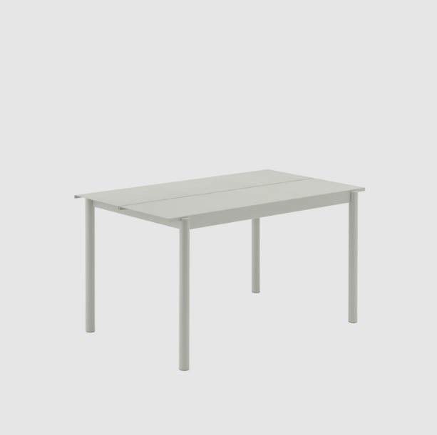 Muuto | Linear Steel Table, Grey 140cm | 