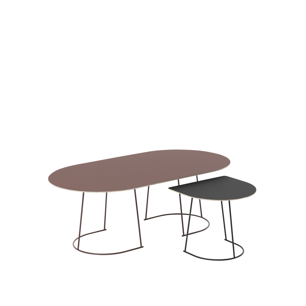 Muuto | Airy Coffee Table, Medium, Off-White (2 boxes)