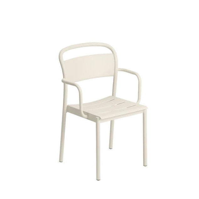 Muuto | Linear Steel Arm Chairs, Off White